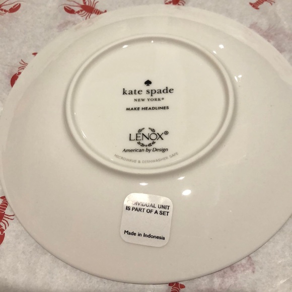 kate spade | Dining | Kate Spade Small Size Plate Nwt | Poshmark